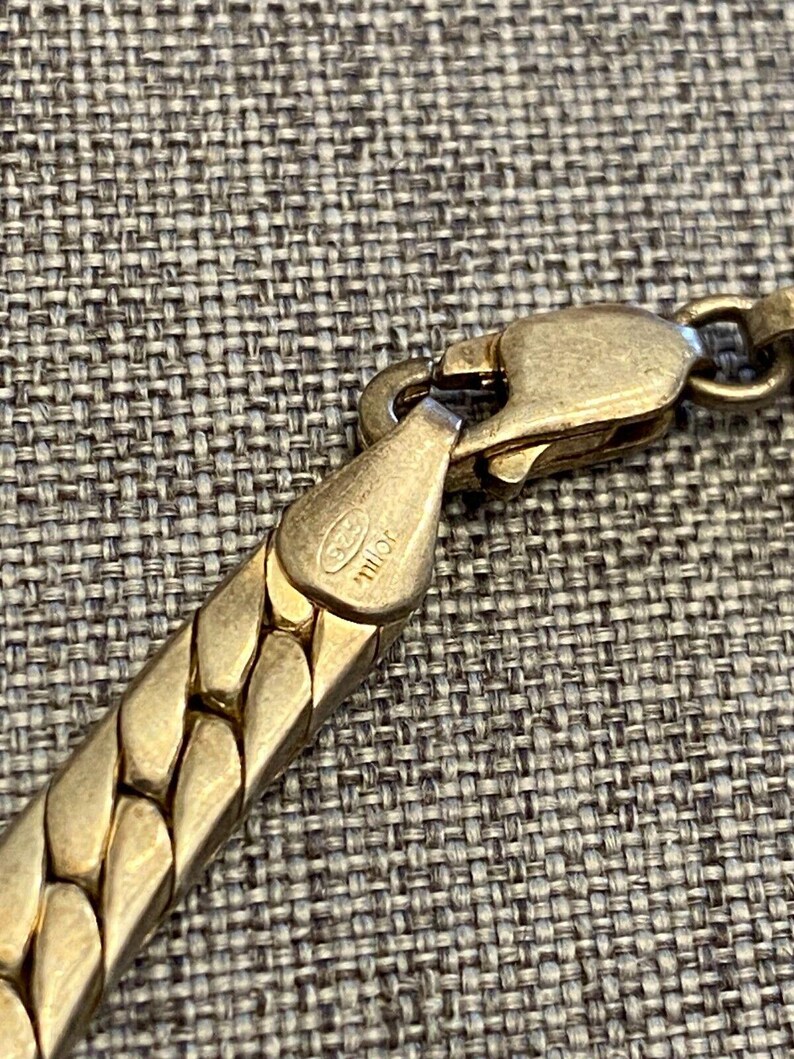 Milor Italy Sterling Silver 18” Vintage 6mm Wide Herringbone Necklace ...