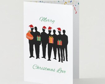 Printable Christmas Card | FAVORITE BOYBAND - NSYNC | Digital Holiday ...