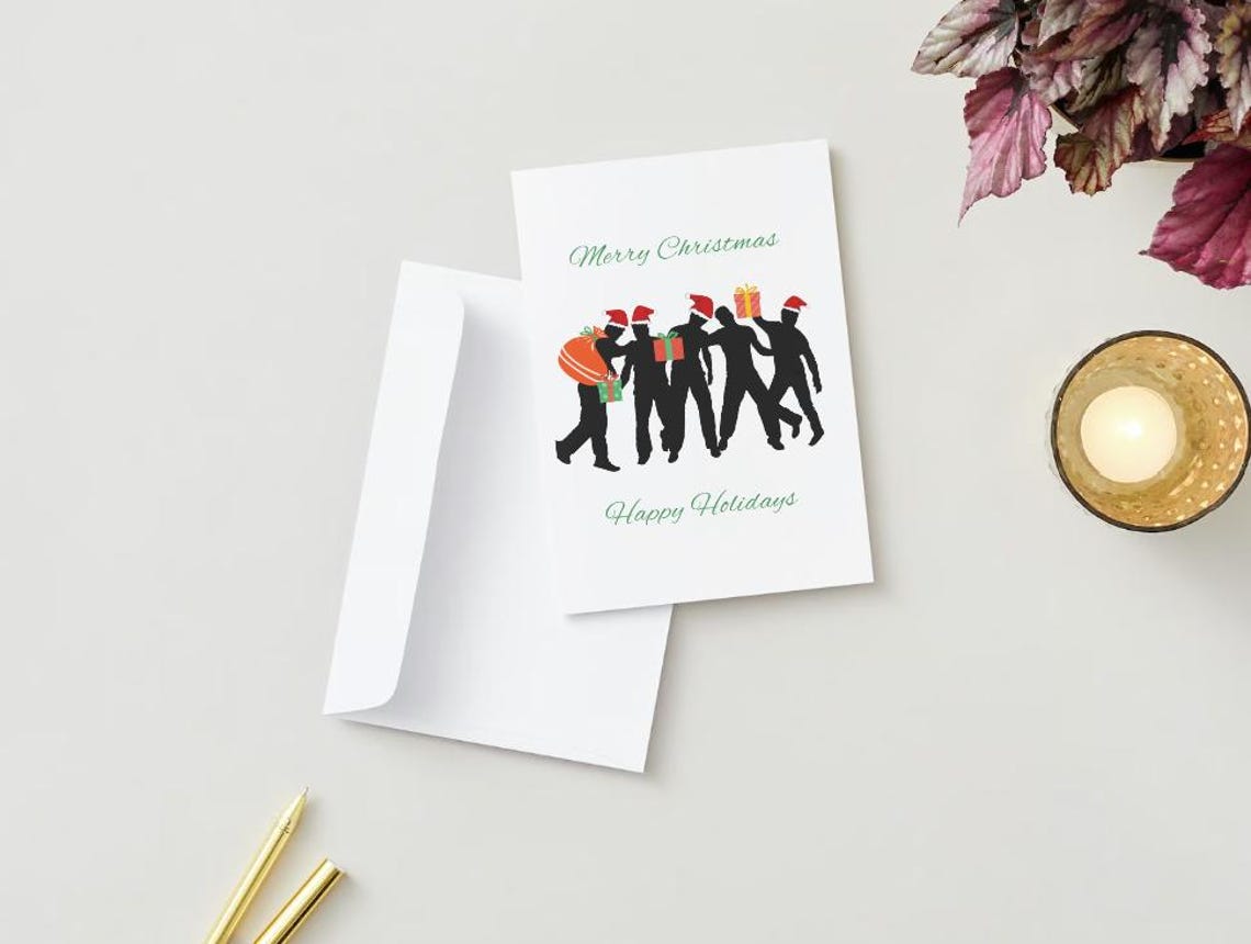 Printable Christmas Card | FAVORITE BOYBAND - NSYNC | Digital Holiday ...