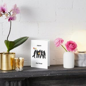 Printable Birthday Card Boyband NSYNC Army Digital Birthday Cards Happy ...