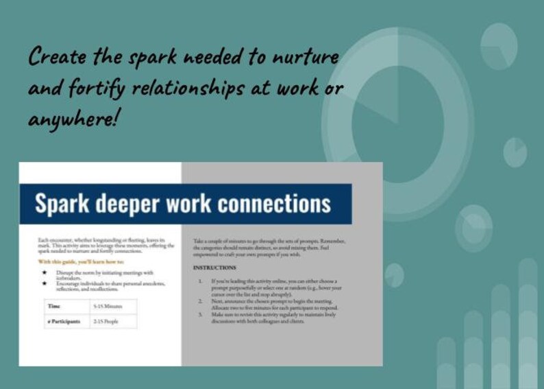 Professional Team Activity Printable | Workplace Ice Breaker and Team ...