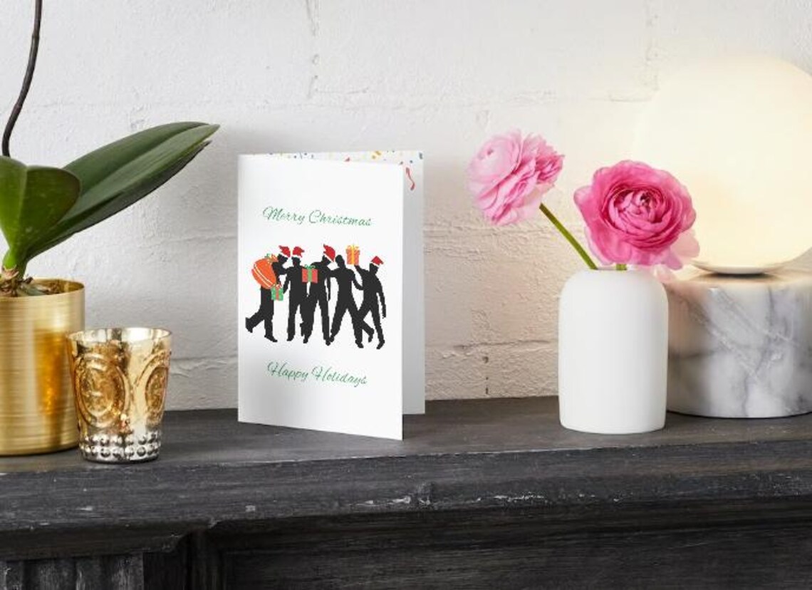 Printable Christmas Card | FAVORITE BOYBAND - NSYNC | Digital Holiday ...