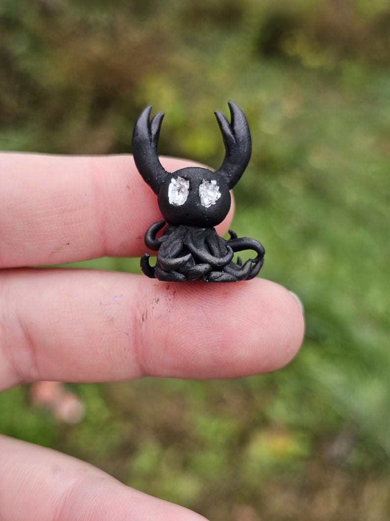 The Shade – Handmade Hollow Knight Inspired Polymer Clay Sculpture - Etsy