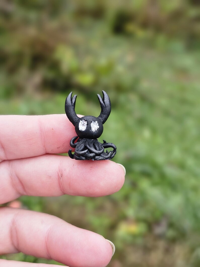 The Shade – Handmade Hollow Knight Inspired Polymer Clay Sculpture - Etsy