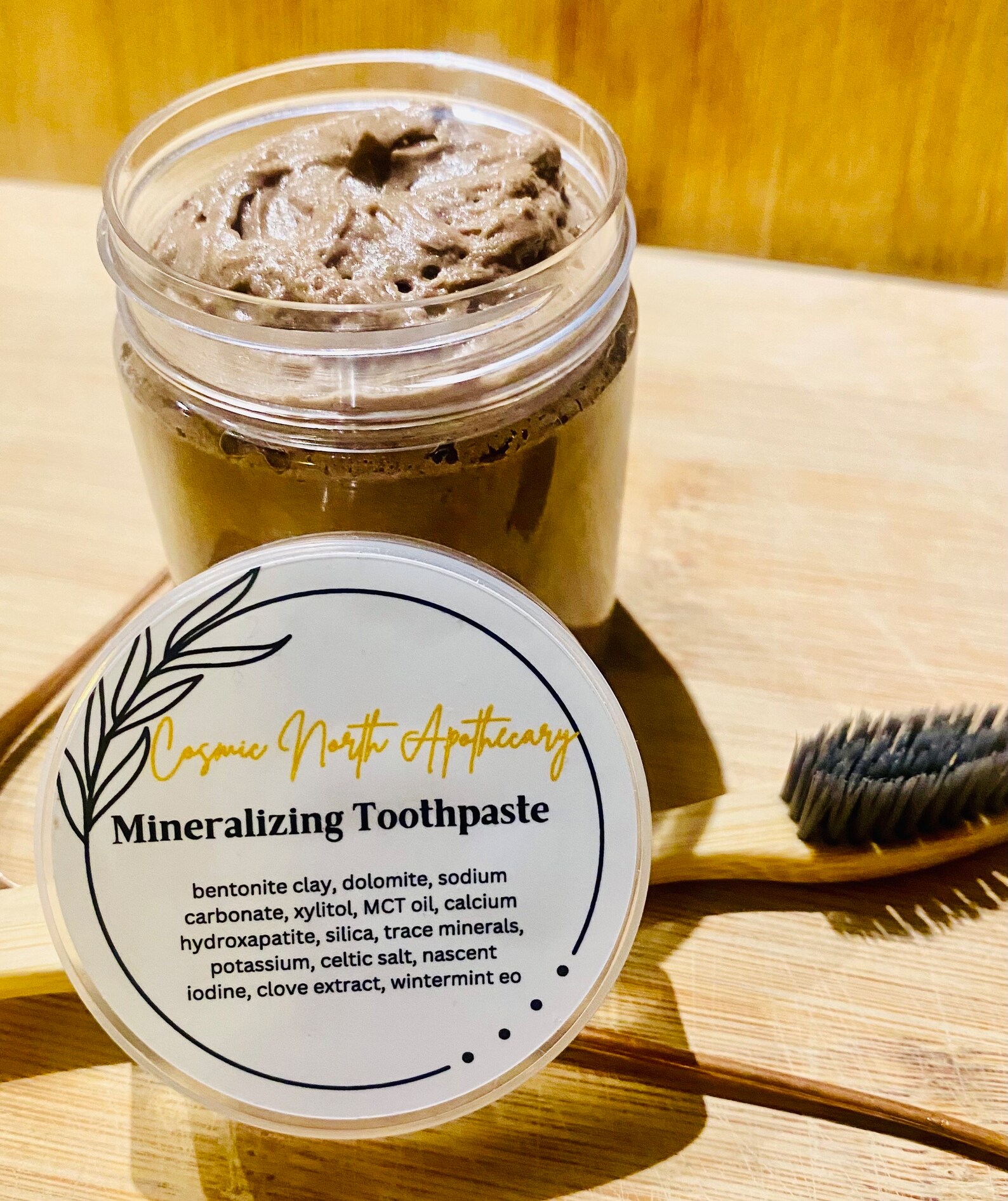 Mineralizing Toothpaste; Clay and MCT Oil Based Natural Alternative ...