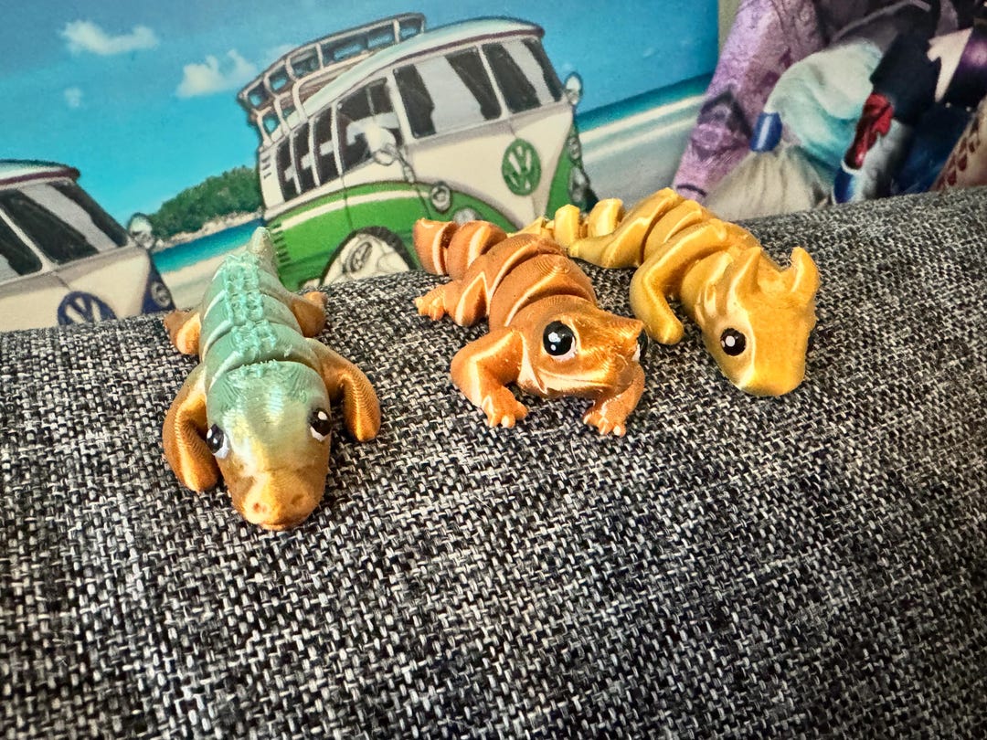 Mini Critters x5 Adorably Cute 3d Printed Animals. - Etsy