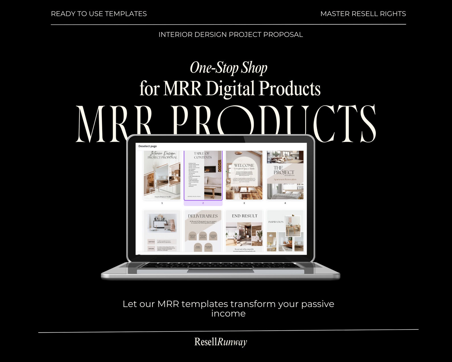 MRR Interior Design Project Proposal Digital Product Client Project ...