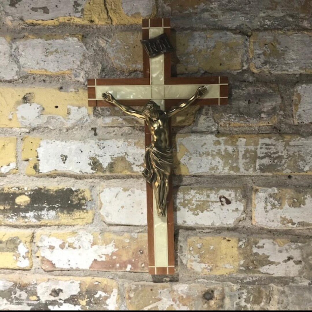 Beautiful Wall Crucifix - 14" X 7.5" - Etsy