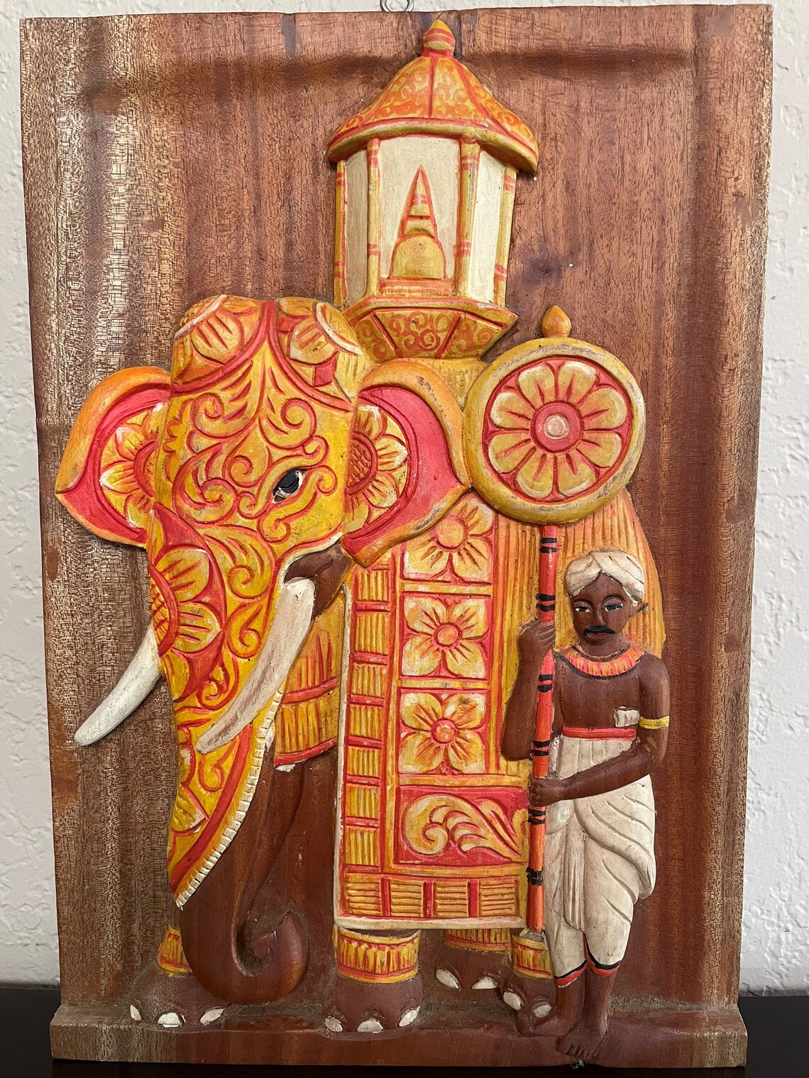 Authentic Sri Lankan Handcrafted Kandy Elephant Wall Art - Etsy