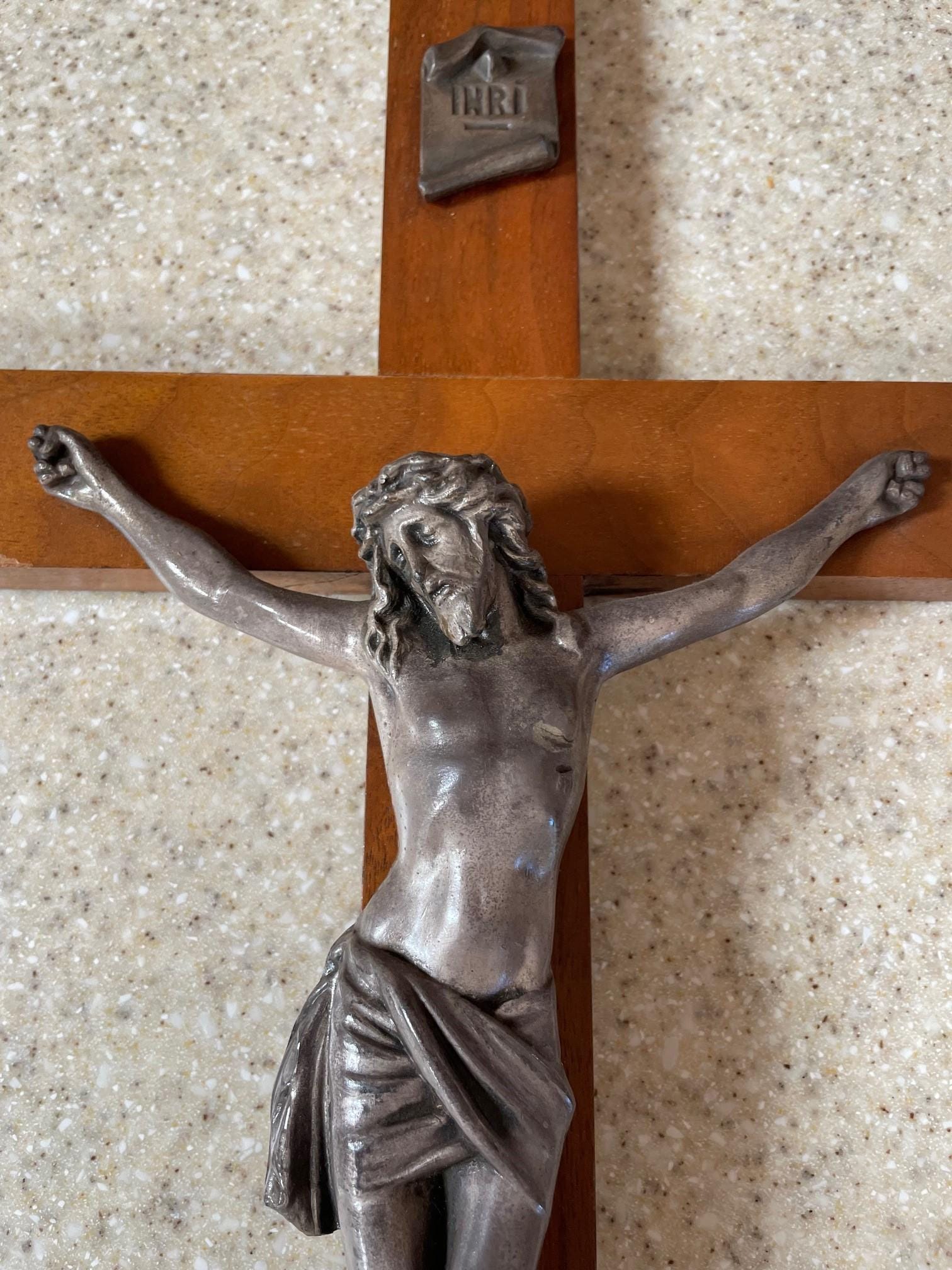 Handcrafted Wooden Crucifix 24 X 12 - Etsy