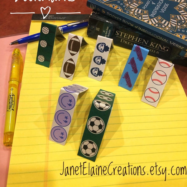 Baseball Bookmark - Etsy