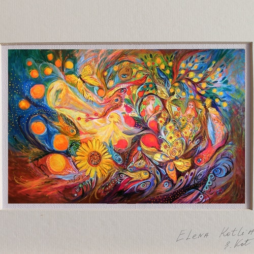 Original Limited Edition Signed Canvas Print of My Original - Etsy