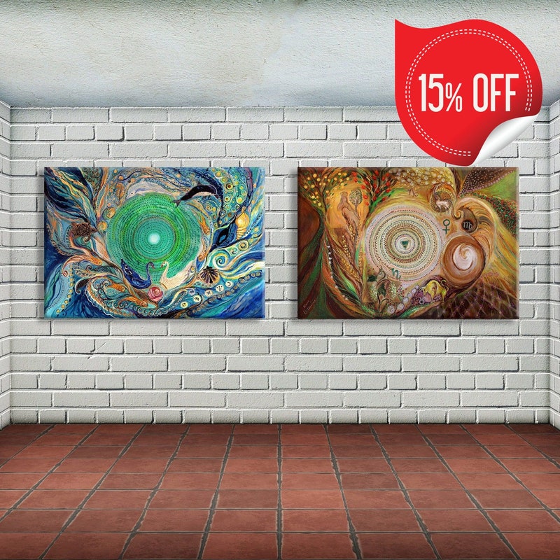 Multi Panel Art - Etsy