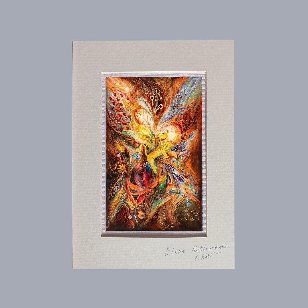 Limited Edition Signed Canvas Print: "the 3 Keys Keeper" Original Art ...