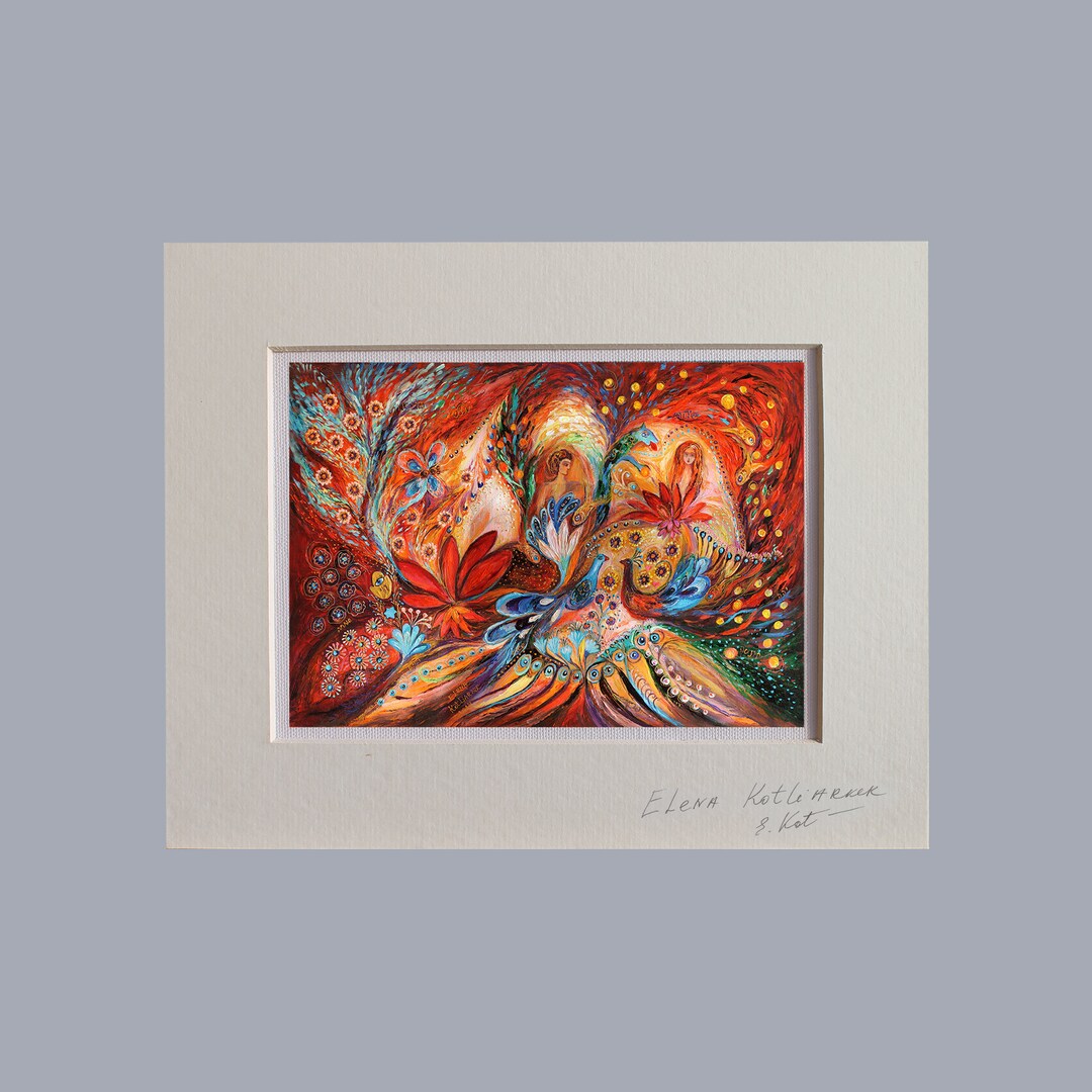 Limited Edition Signed Canvas Print: the Women of Tanakh - Hava, Home ...