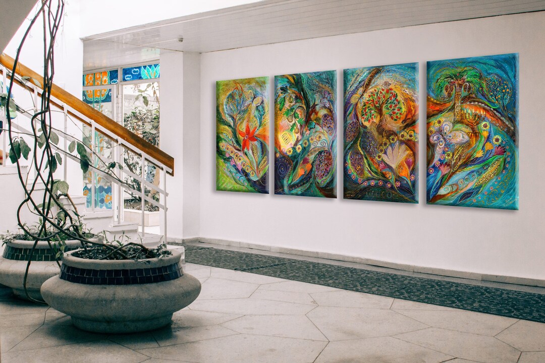 Original Composition seven Species of Holy Land - Etsy