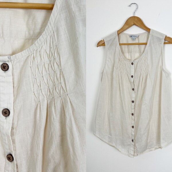 Pintuck Blouse - Etsy