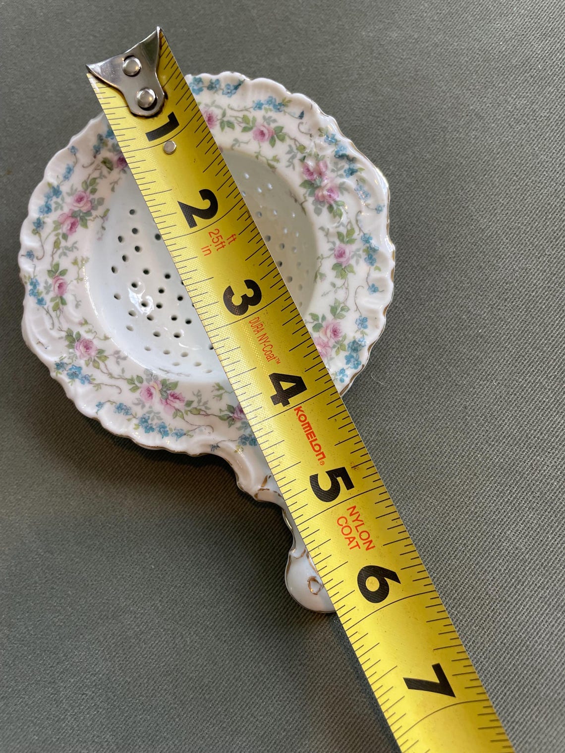 Victorian Tea Strainer Antique | LS&S Carlsbad Made in Austria - Etsy