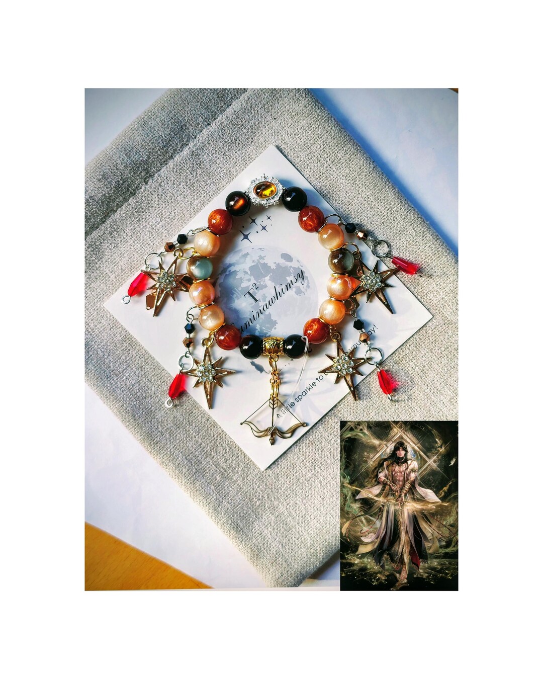 Love and Deepspace Zayne Bracelet - Inspired by "god of Annihilation ...