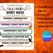 Editable Halloween Spirit Week Flyer Canva Template, School Spirit ...