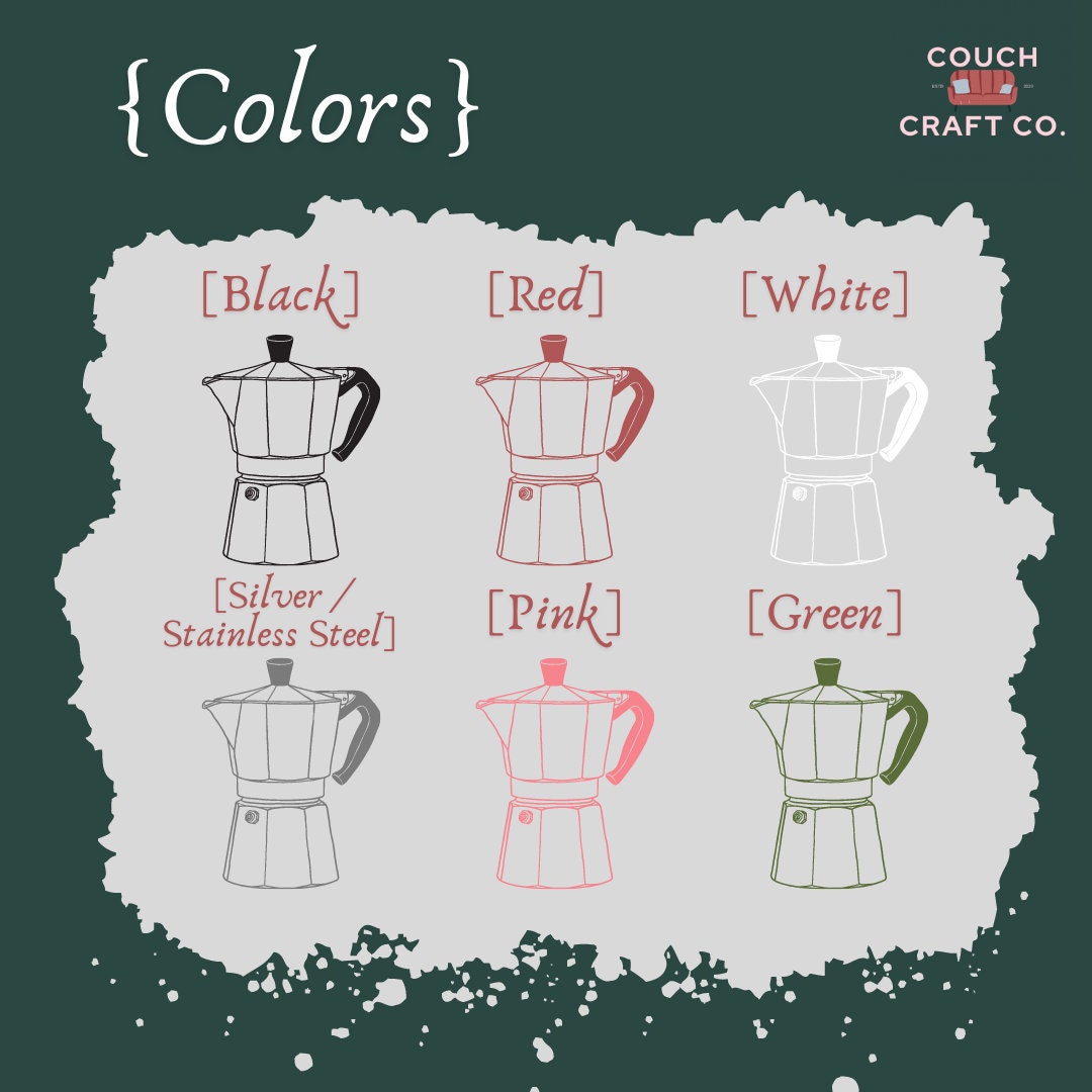 Custom Engraved Moka/espresso Pot Names, Logos, Corporate Gifts ...