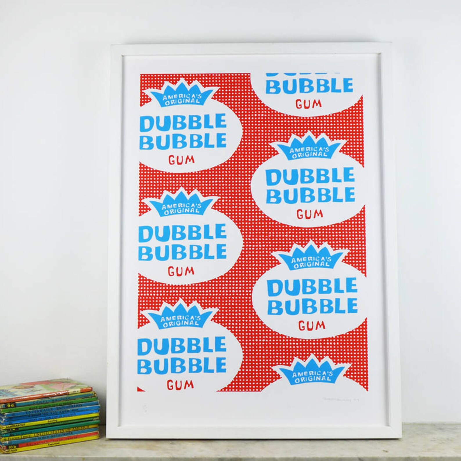 Dubble Bubble Screen Print - Limited Edition Hand Printed Screen Print ...