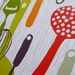Kitchen Utensils - Limited Edition Hand Printed Screen Print - Free ...