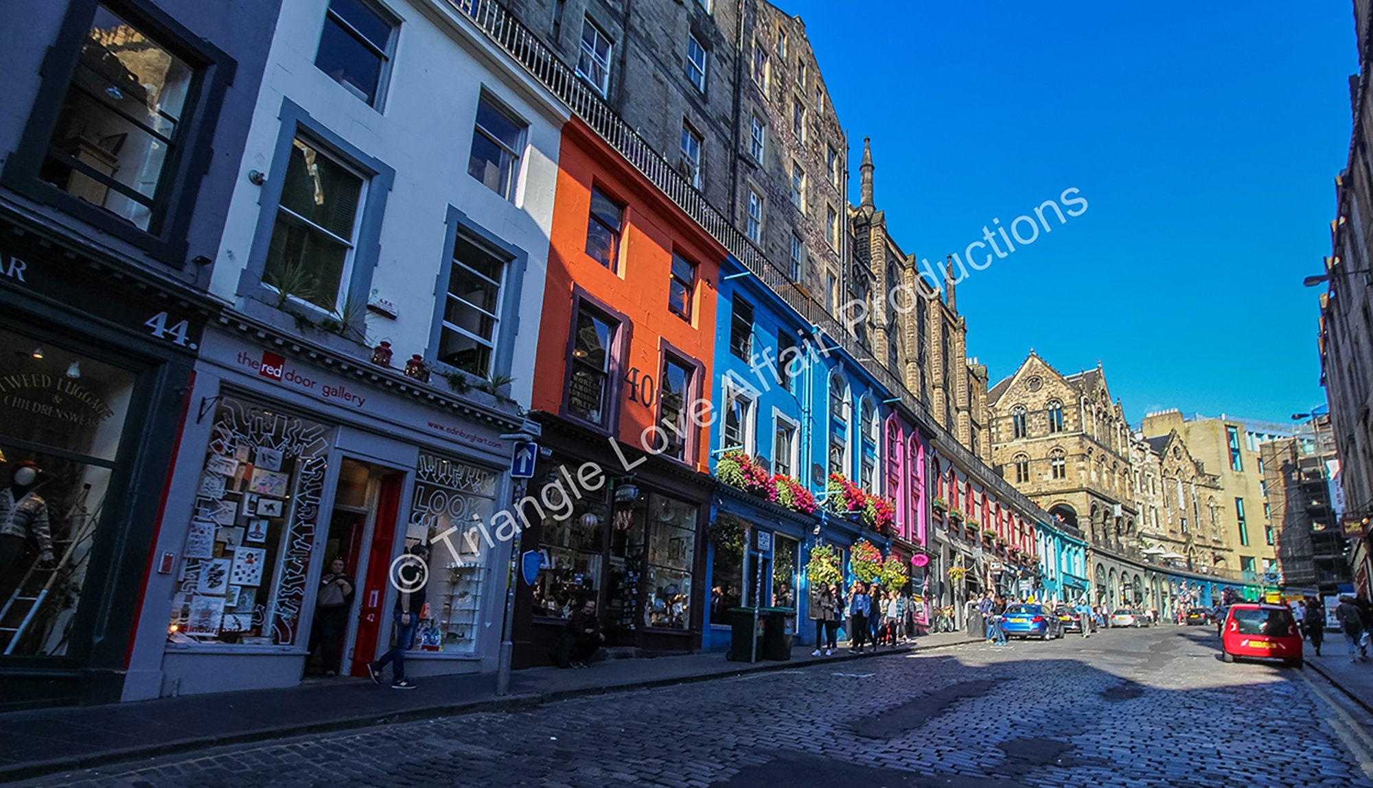 Johnston Terrace, Edinburgh Old Town - Etsy