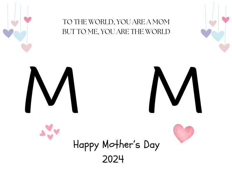 Mothers Day Handprint Craft Printable, Mothers Day Poem, Happy Mothers ...