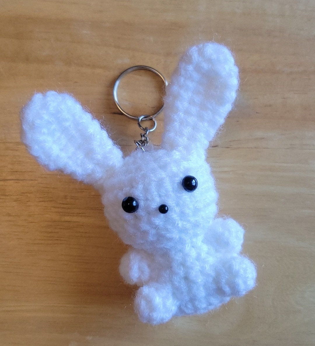 PATTERN Crochet Bunny Keychain Pattern Amigurumi - Etsy