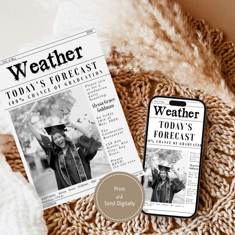 Weather Themed Party - Etsy