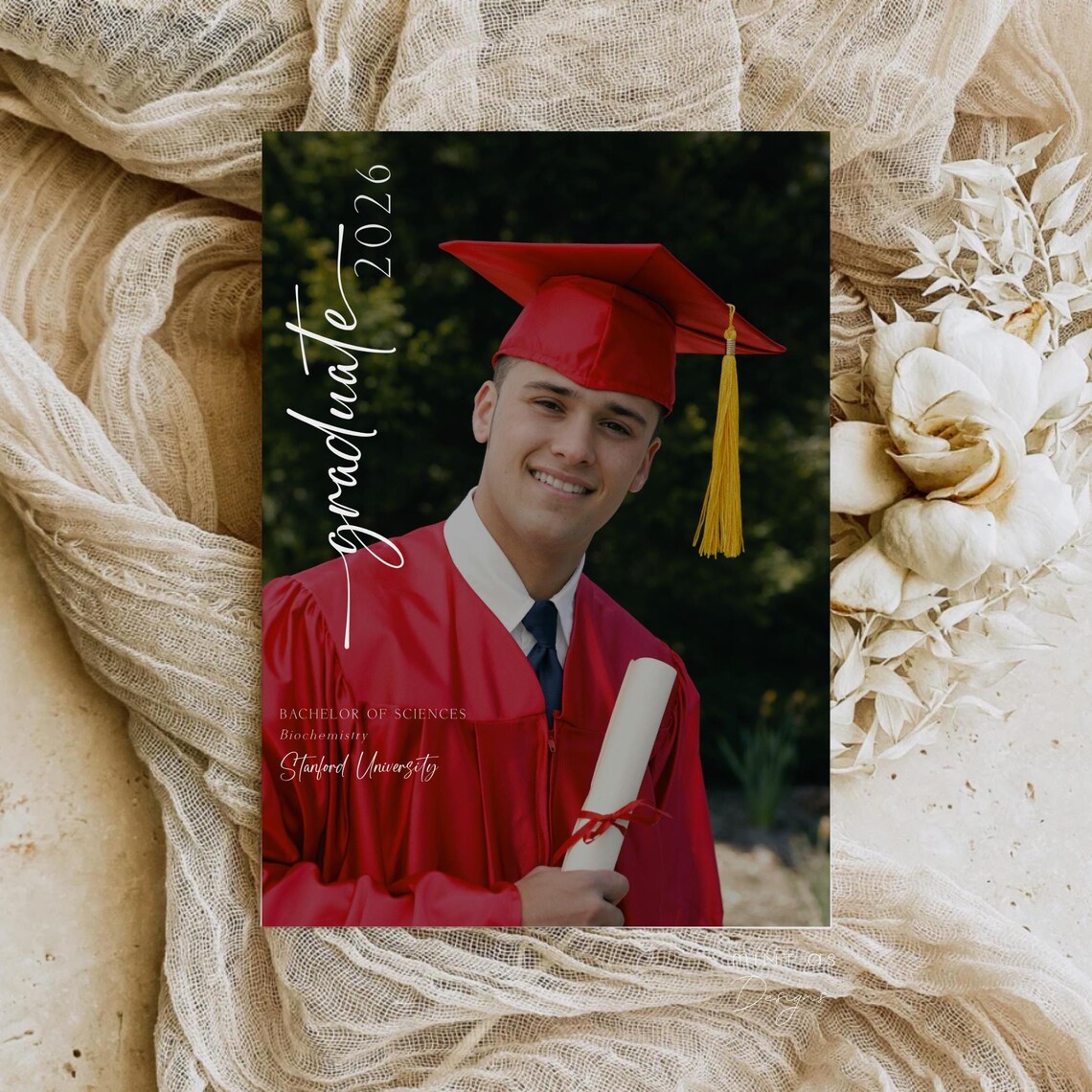 Chemistry Graduation Invitation, Science Grad Party Invite, Bsc ...