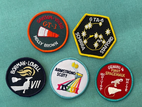 Vintage Nasa Patches