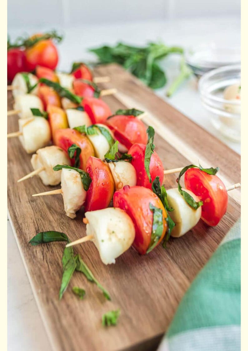Caprese Skewers - Etsy