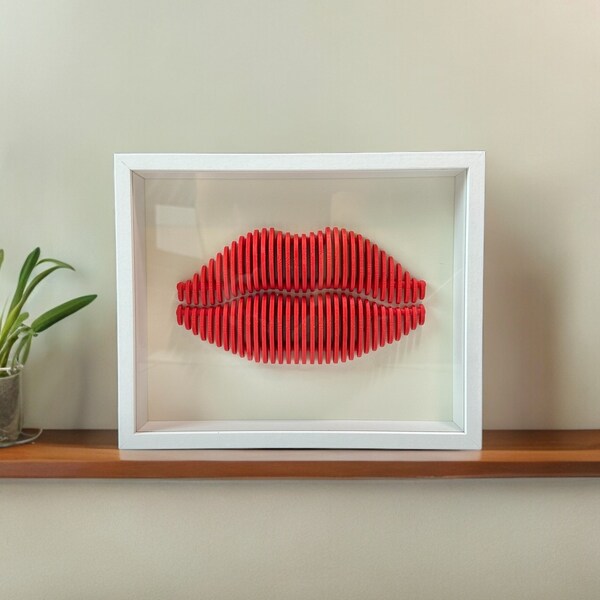 Lips Sculpture - Etsy