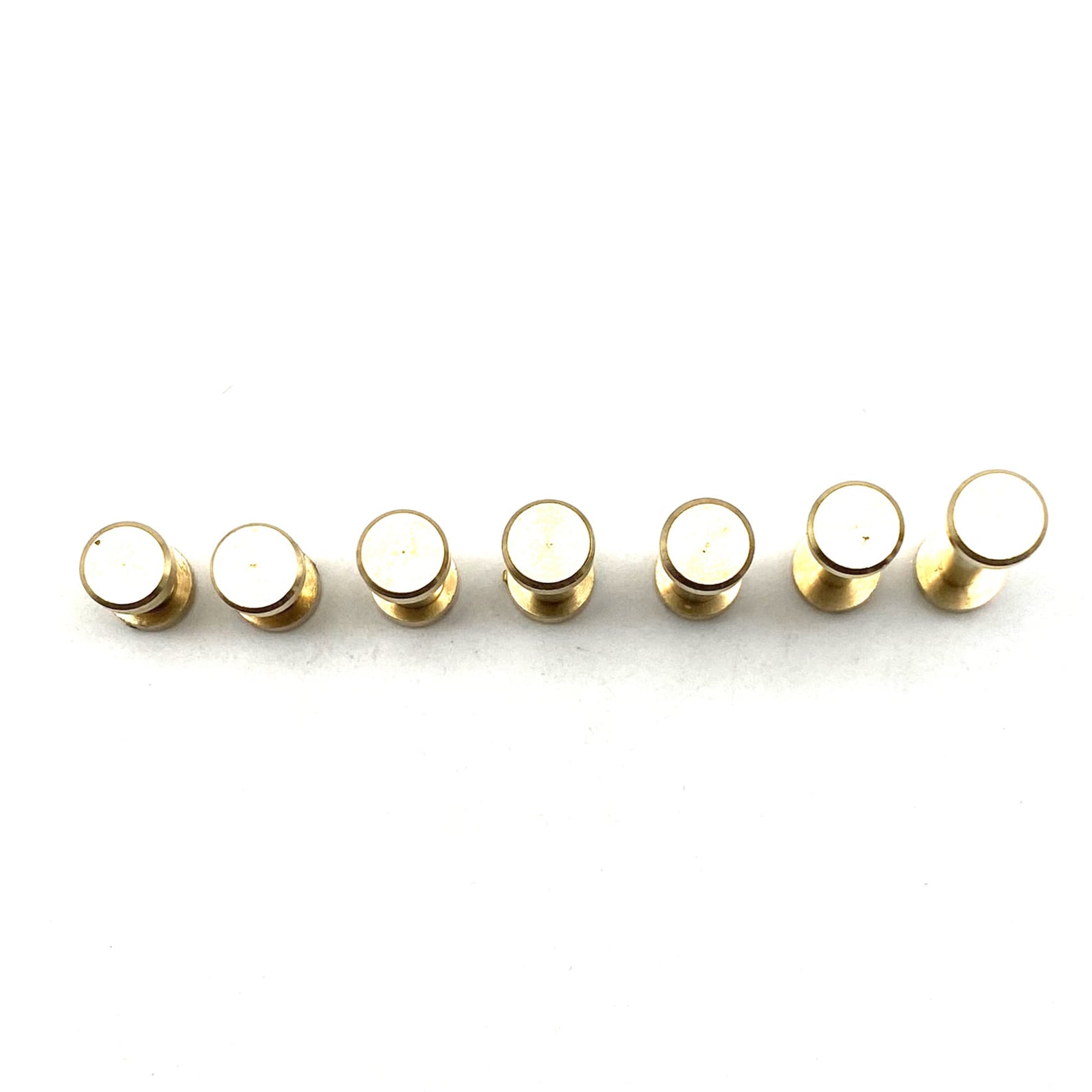6mm Cap Brass Chicago Screw Rivets Leather Screw Button Book Binding ...