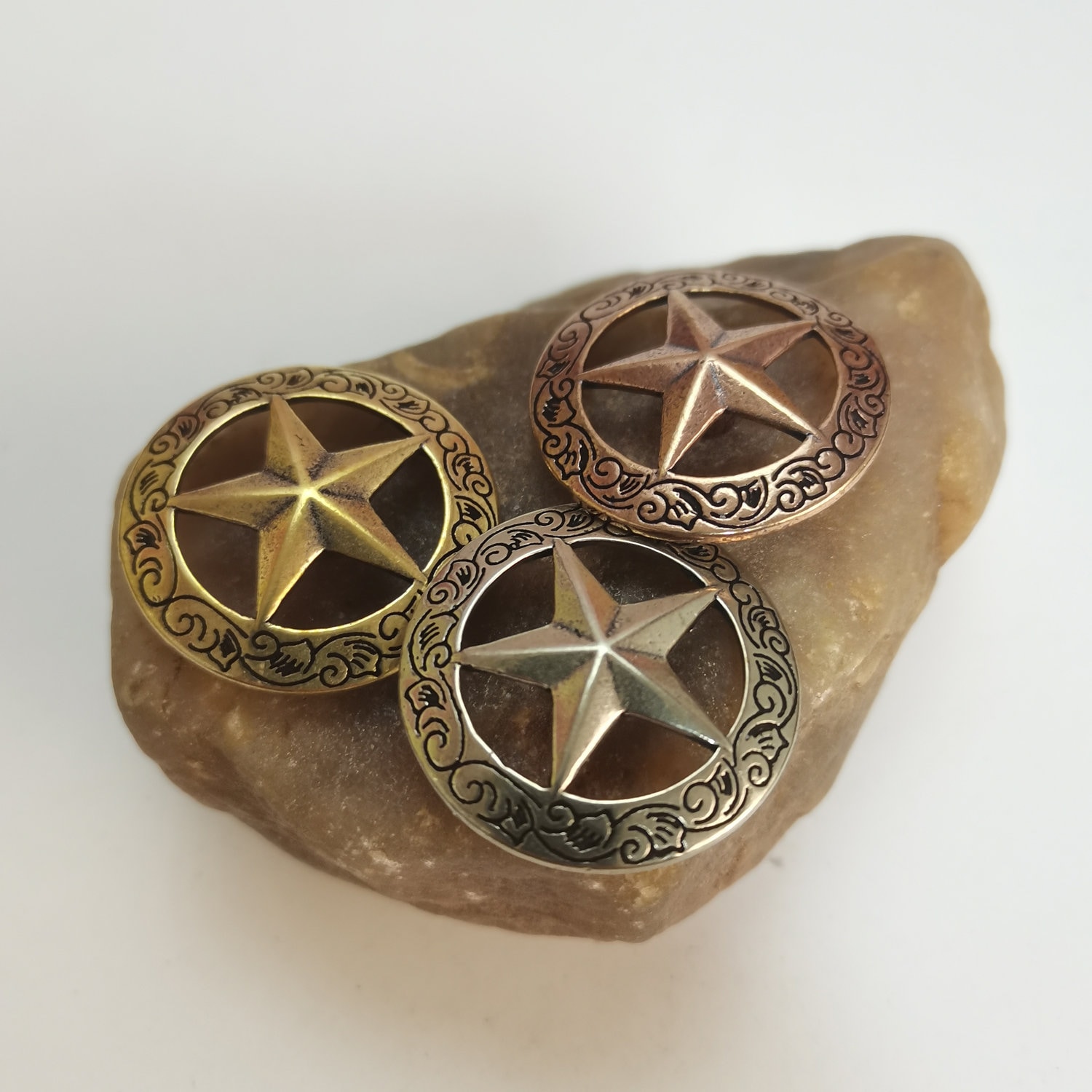 Texas Star Concho Leather Decoration Accessories Bag Decor Hardwares - Etsy