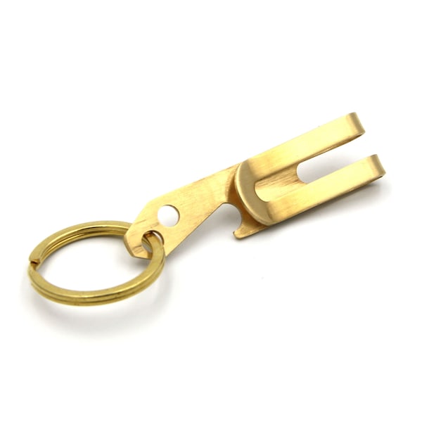 Brass Keychain - Etsy