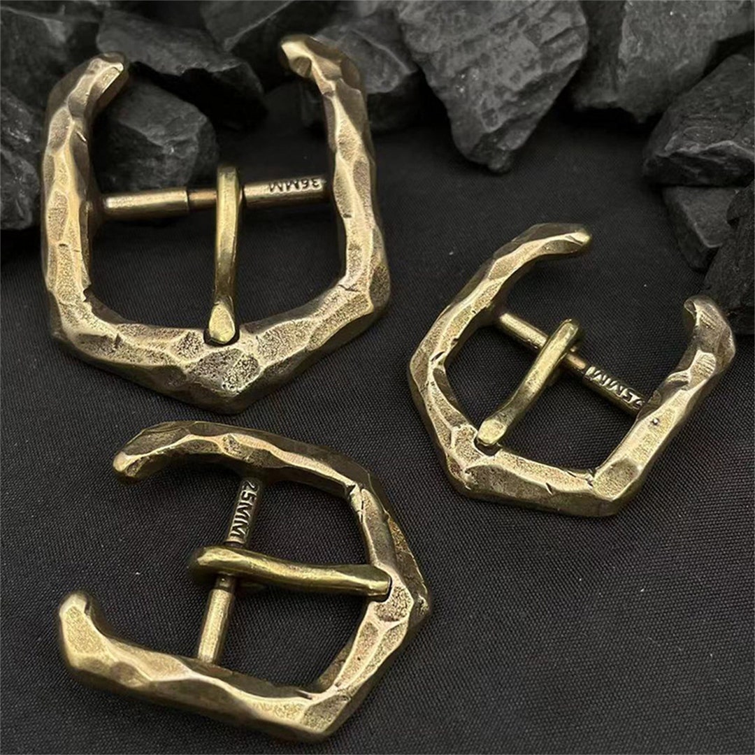 Retro Brass Buckle Bronze Buckle Leather Belt Fasten Buckles 17/25/30 ...