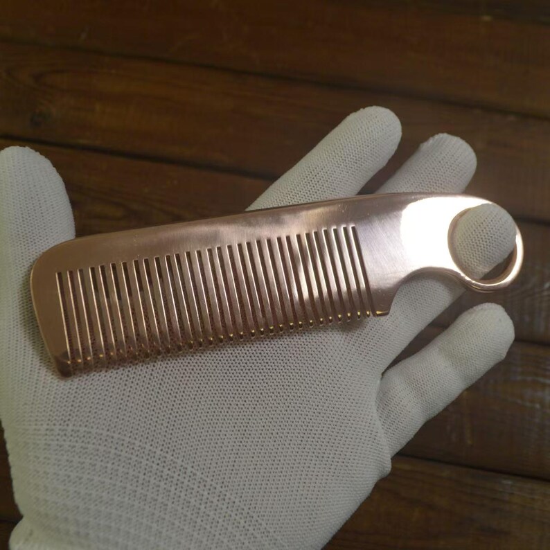 Pure Copper Hair Comb Hand Made Premium Comb Gifts for Family Member - Etsy