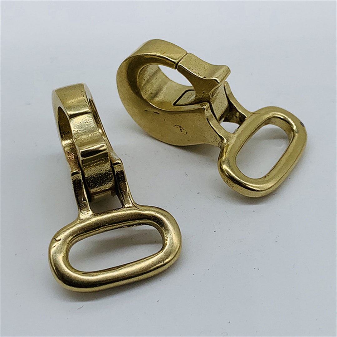 Brass Snap Hook Leather Bag Snap Clasp 13/18/25mm - Etsy
