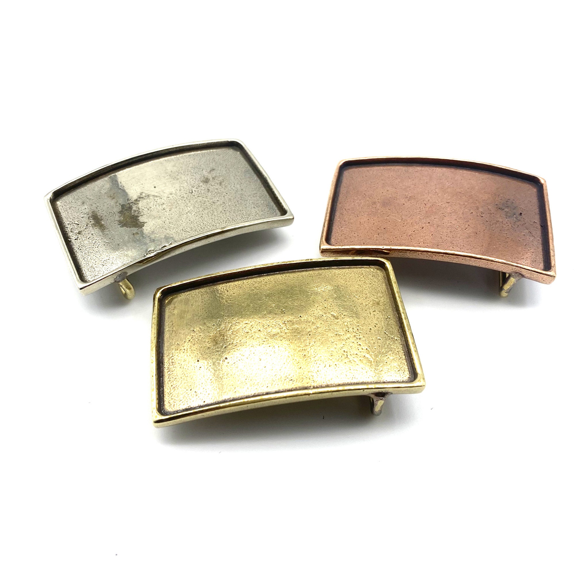 Copper Belt Buckle Blanks Etsy