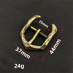 Retro Brass Buckle Bronze Buckle Leather Belt Fasten Buckles 17/25/30 ...