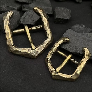 Retro Brass Buckle Bronze Buckle Leather Belt Fasten Buckles 17/25/30 ...