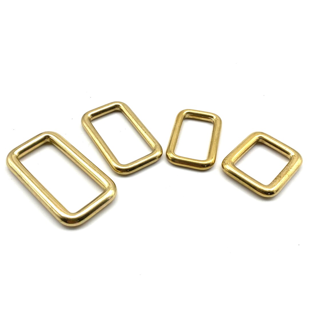 Premium Rectangular Loop Gold Seamless Loop Handbag Strap Ring - Etsy