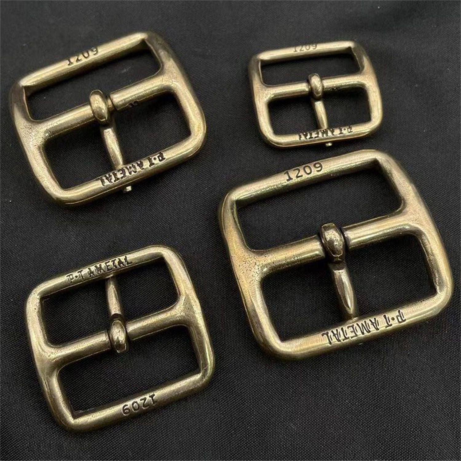Leather Bag Fastener Buckle Saddle Bag Buckle Belt Fasten Brass Buckle ...