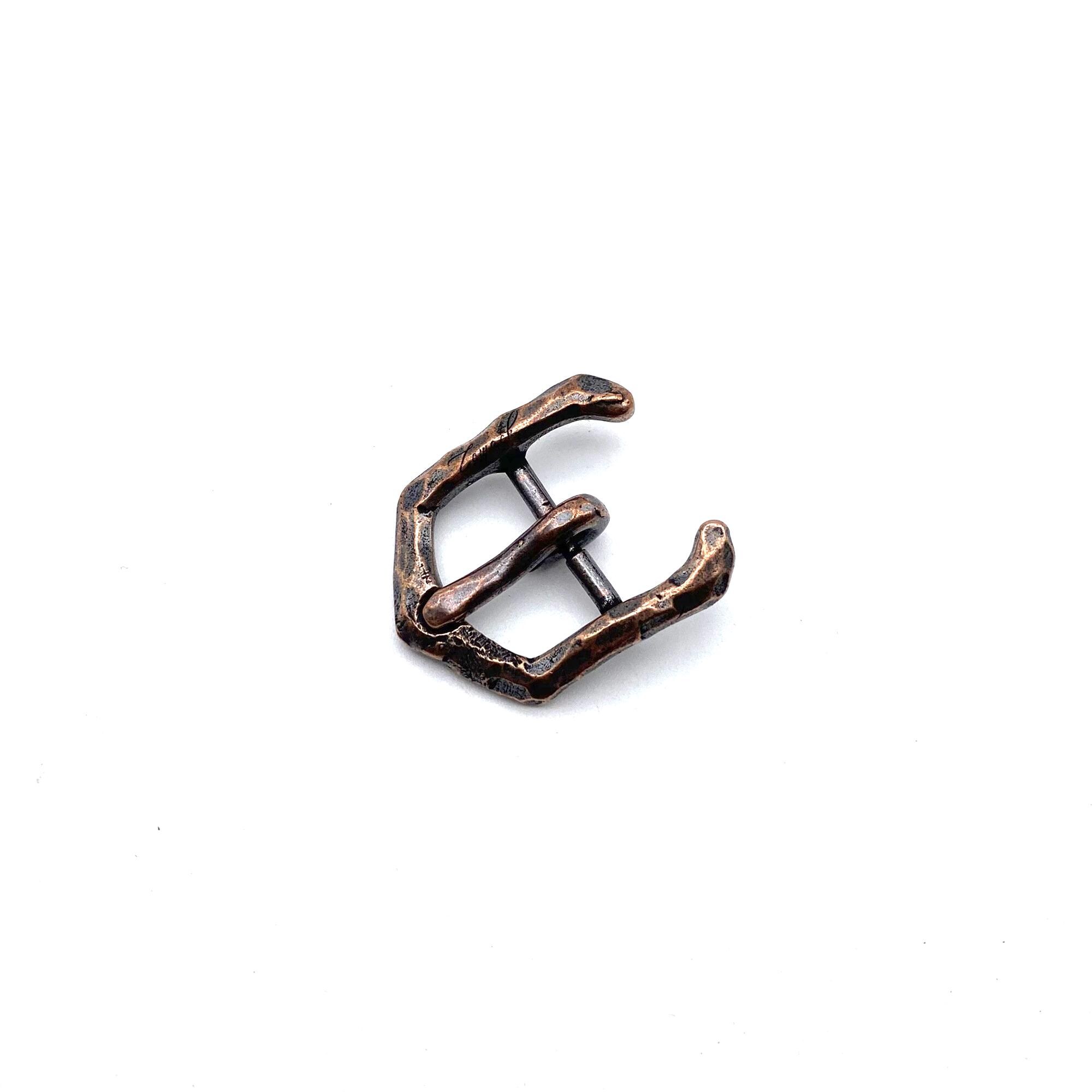 Retro Red Copper Buckle Solid Copper Buckle Leather Belt Fasten Buckles ...