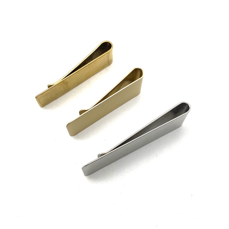 Brass&stainless Money Clip,dollar Clip,cash Clip,money Holder - Etsy