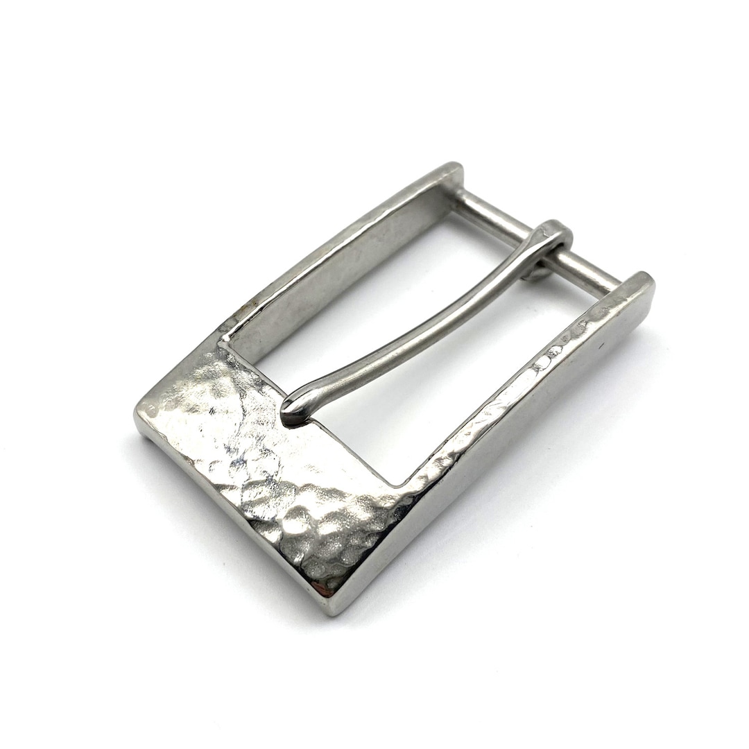 Stainless Fashion Buckle Men Women Belt Fastener Buckle Hammered Buckle ...