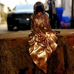 Brass Wizard Statue,nordic Style Wizard Figurine,guardians of Time ...